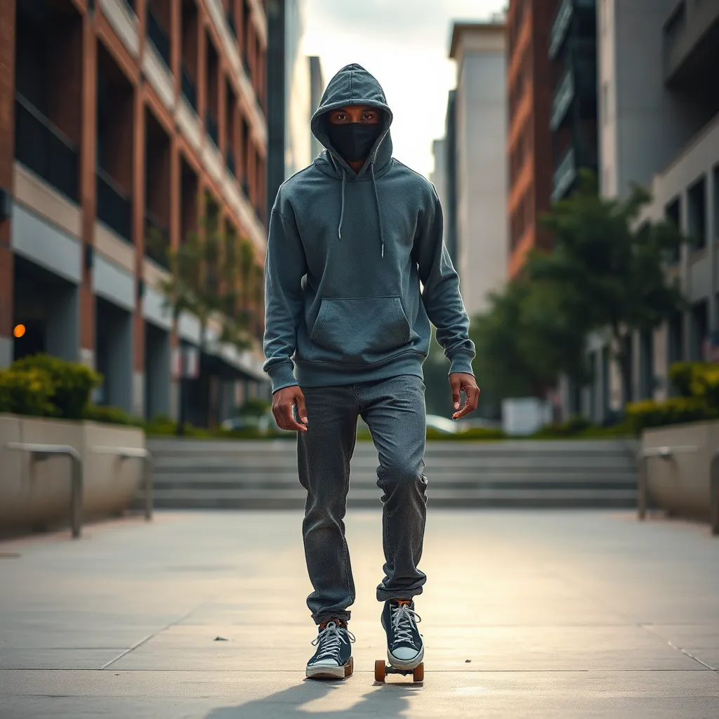 The Charcoal Grey Hoodie: A Skateboarding Essential