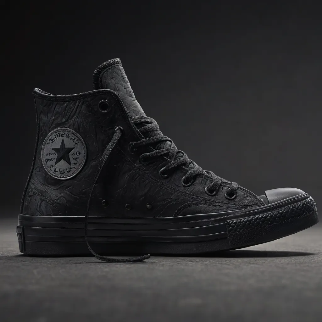 Analyzing the Appeal of All Black Converse High Tops