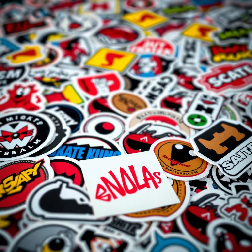 Exploring Free Stickers in Skateboarding Culture