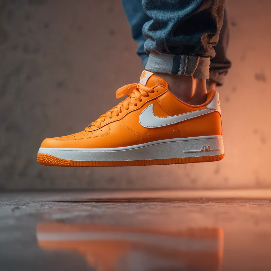 Neon Orange Nike Air Force 1: Cultural Impact and Style