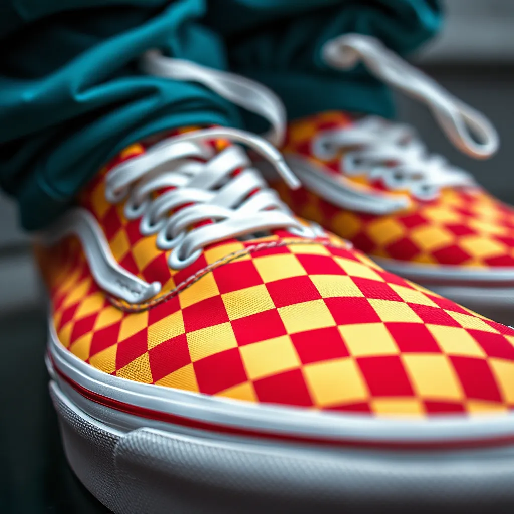Exploring the Legacy of Old Skool Rainbow Checkerboard Vans