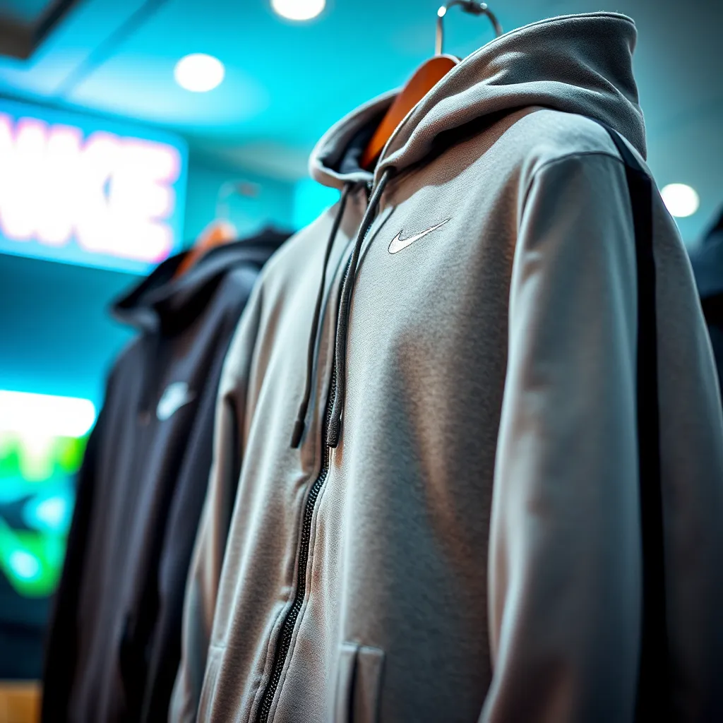 Exploring the Grey Nike Zip-Up Jacket: Style Meets Utility