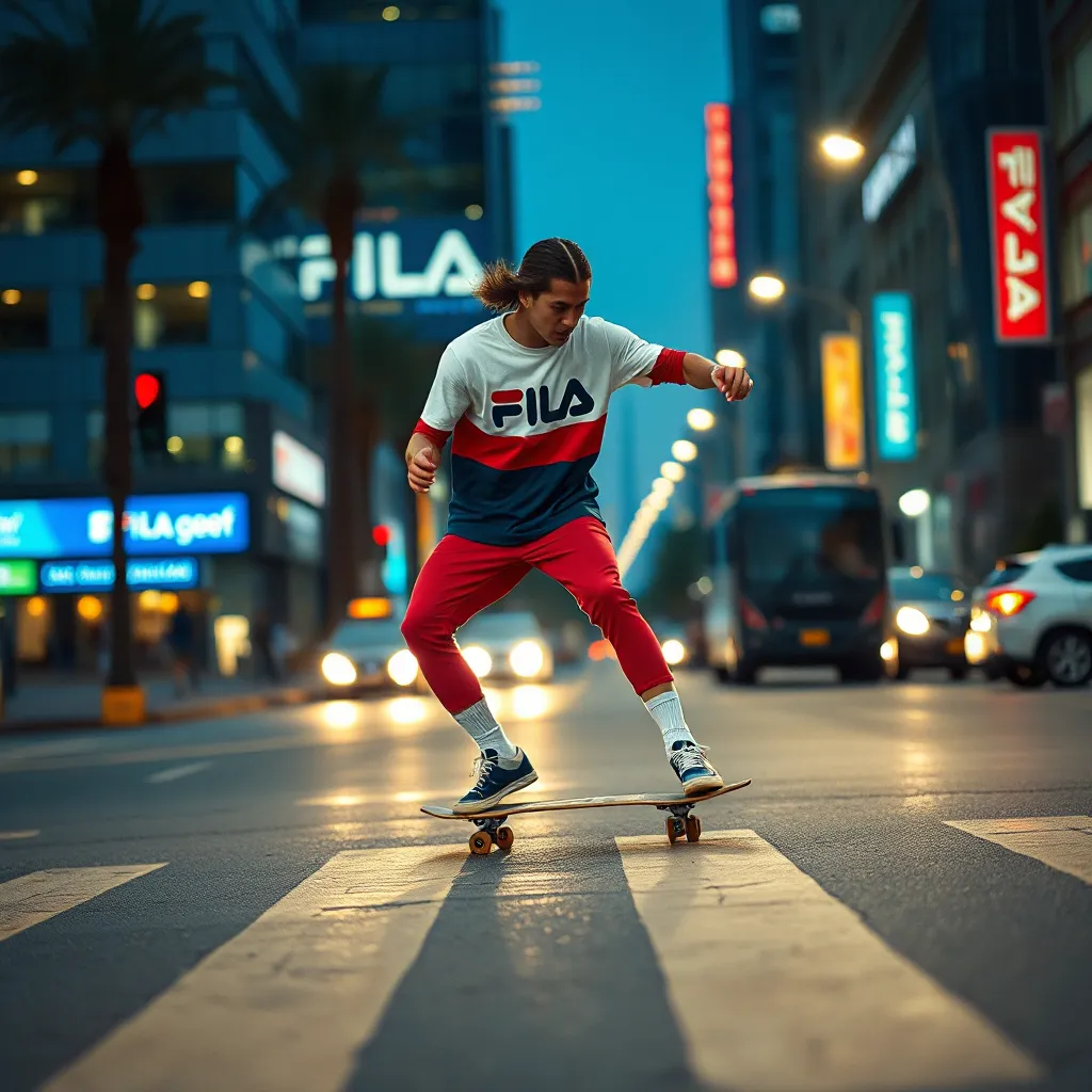 Fila Sport Clothing's Impact on Skateboarding Culture